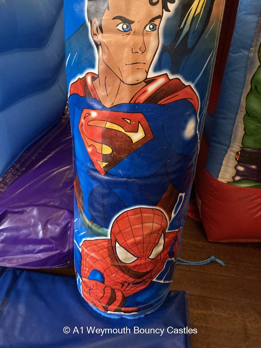 Superhero party slide - Bouncy Castle Hire in Weymouth & Dorset | A1 ...